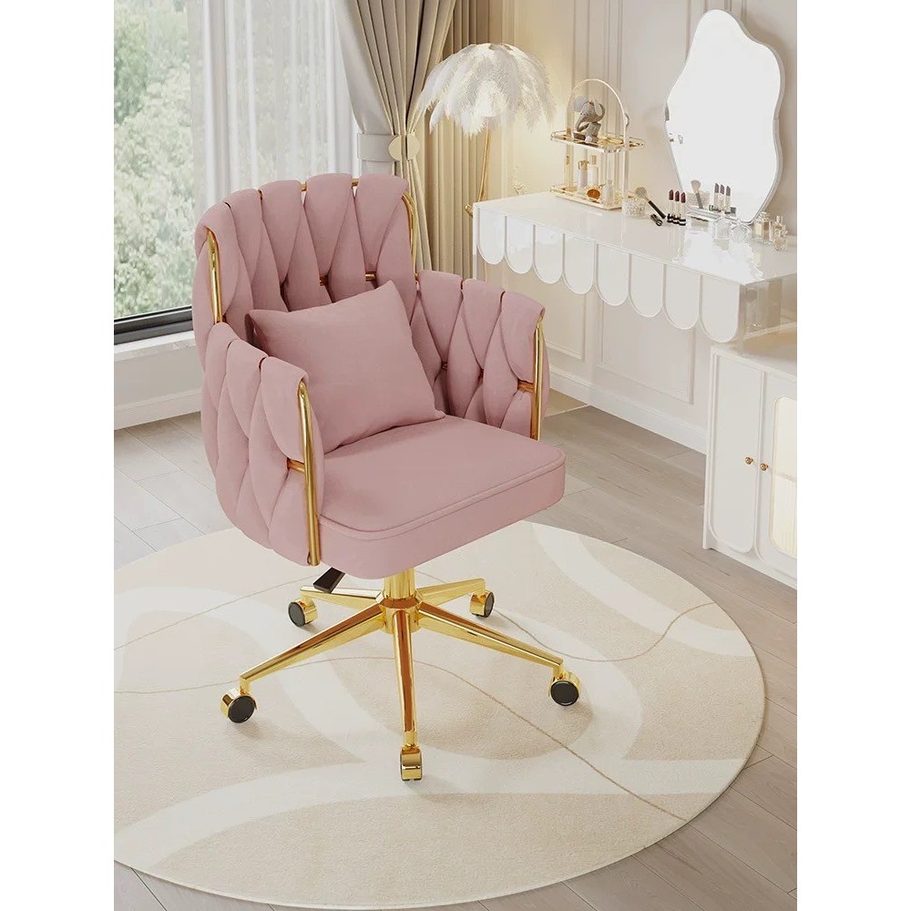 FairyHouse เก้าอี้คอม CHR24-08B ไซส์ใหญ่ เก้าอี้ทำงาน มีล้อ ปรับความสูงได้ สไตล์luxury | Shopee ...