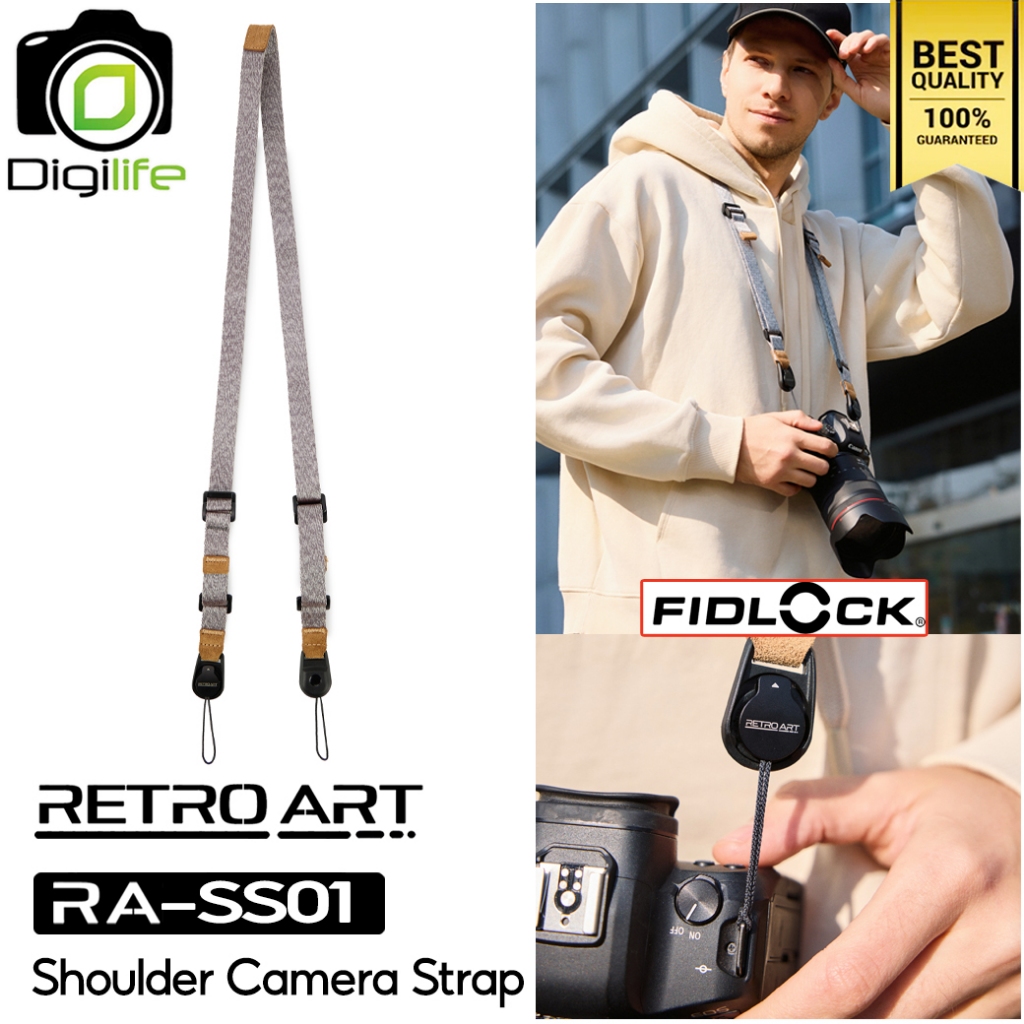 Retro Art Strap รุ่น RA-SS01 - FIDLOCK - For Camera สายคล้องคอ สายคล้องกล้อง / Digilife Thailand ...