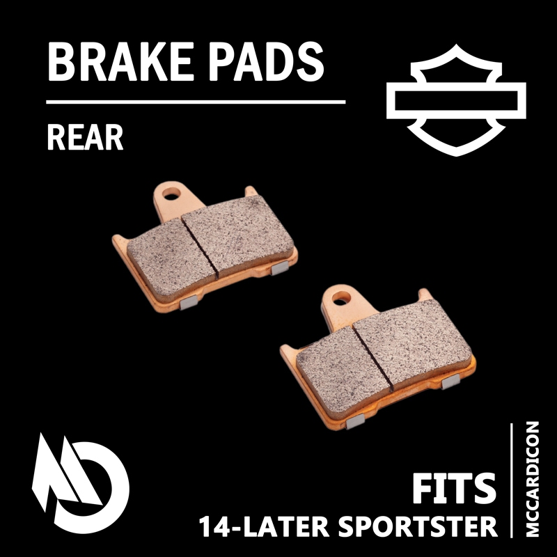 ผ้าเบรก หลัง (Rear Brake Pads) Harley-Davidson (41300053) สำหรับ ...