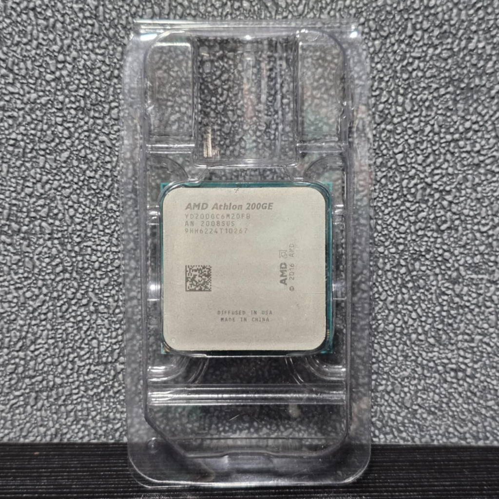 CPU (ซีพียู) AMD ATHLON 200GE 3.2 GHz (SOCKET AM4) สินค้ามือ2 ใช้งานปกติ (มีแค่ตัว CPU เท่านั้น ...