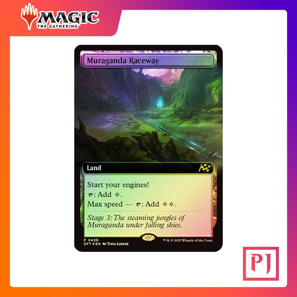[MTG] Muraganda Raceway (#426) (Extended Art) [DFT] [LAND] [RARE] [FOIL] [ENG] (การ์ดเมจิค ...