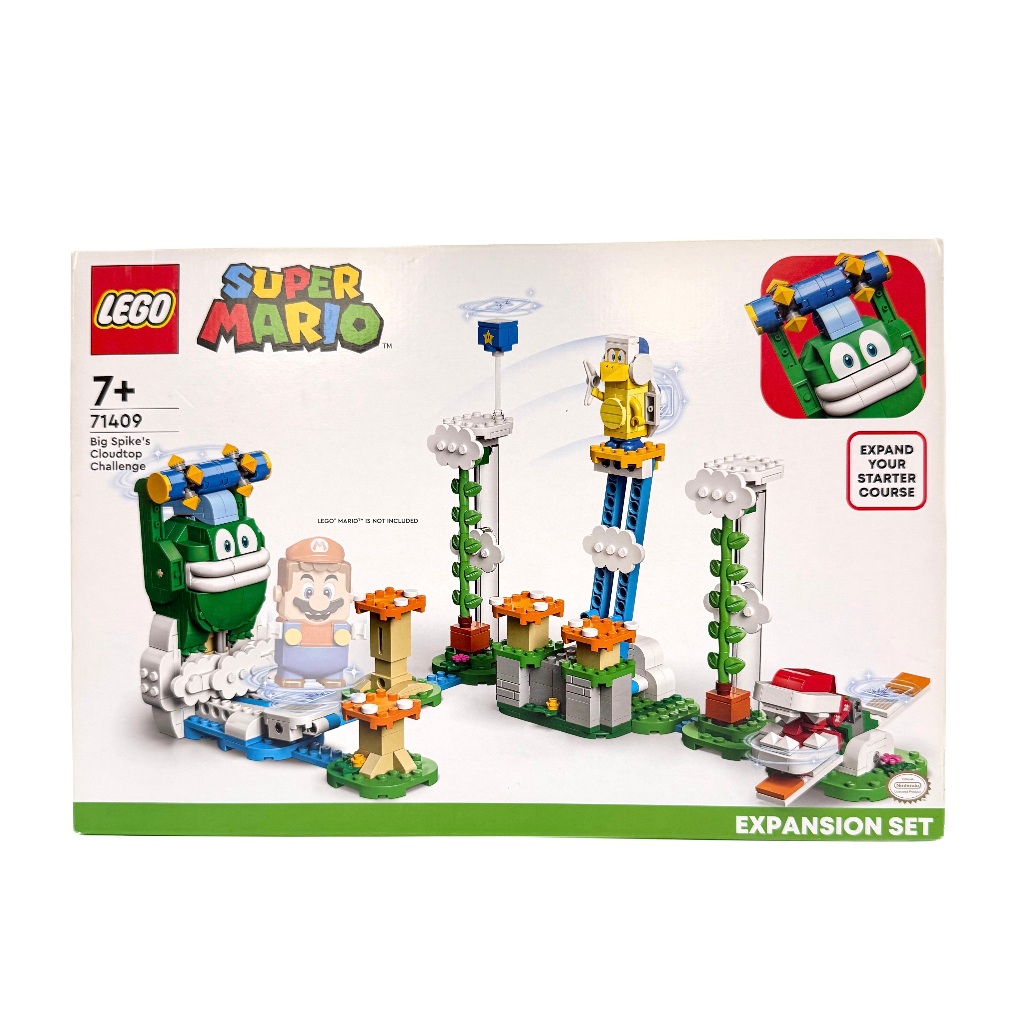 LEGO Super Mario Big Spike’s Cloudtop Challenge Expansion Set 71409 ...