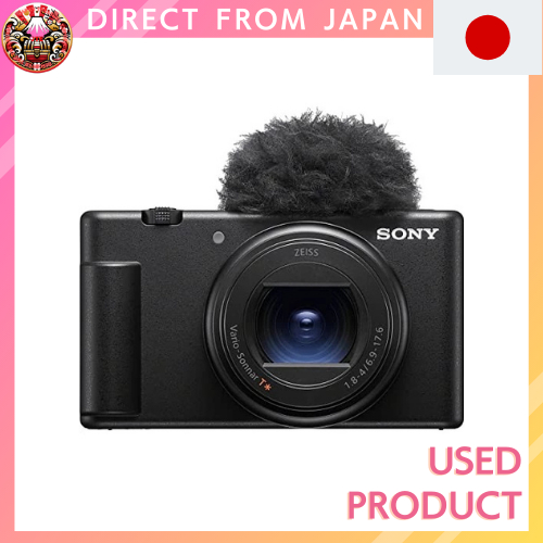【Used】 SONY Compact Digital Camera VLOGCAM Vlog Camera ZV-1II Body w/Windscreen 18-50mm F1.8-4.0 ...