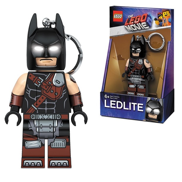 LEGO พวงกุญแจ ไฟฉาย เลโก้ มินิฟิกเกอร์ แบทแมน LEGO MOVIE 2 Batman Key ...