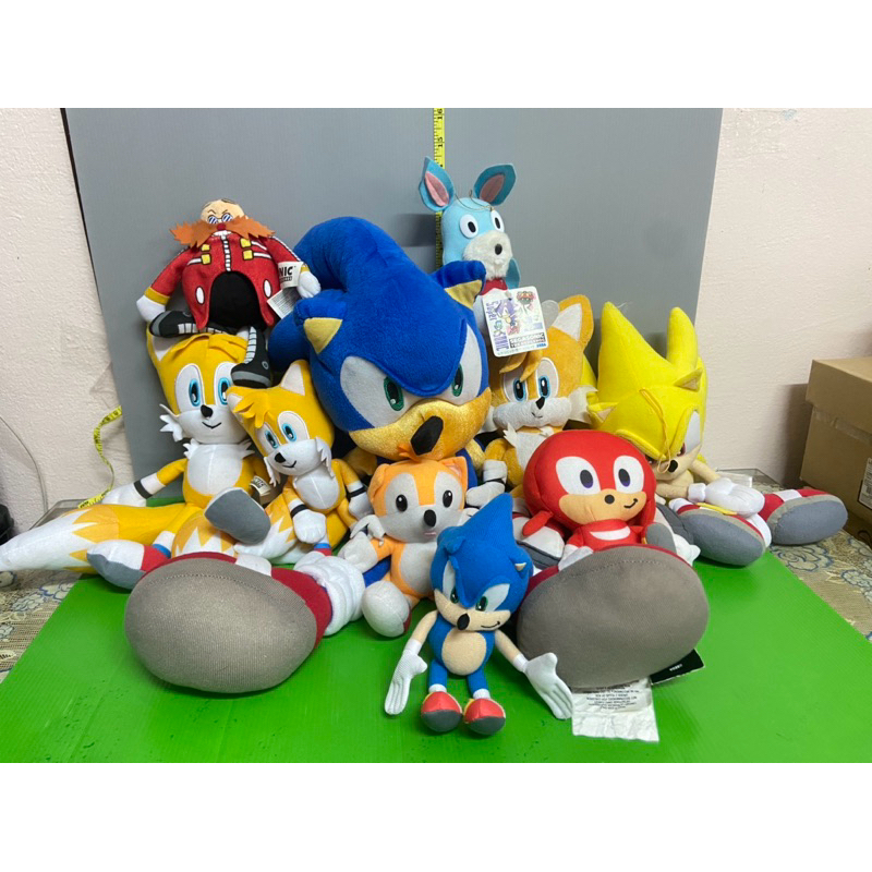 so1. ตุ๊กตาโซนิค sonic ( เป็นสินค้ามือสอง ) | Shopee Thailand