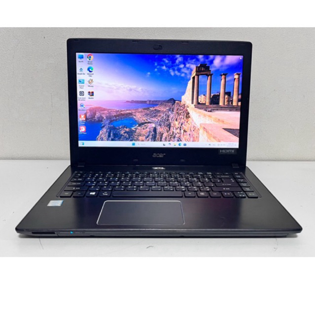 โน๊ตบุ๊ค Notebook มือสอง Acer P249 Core i5 Gen8 Ram8G M.2 256G แบตใหม่ ...
