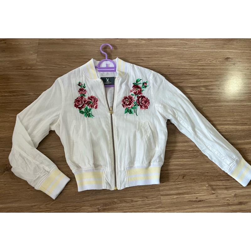 แจ็กเก็ตผ้าบาง cc bouble o สภาพนางฟ้า | Shopee Thailand