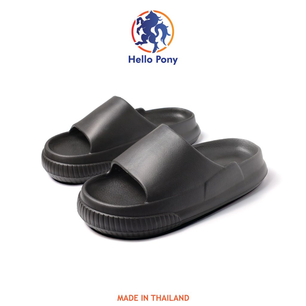 Hello Pony รองเท้าแตะ รองเท้าแบบสวม น้ำหนักเบา ใส่สบาย EVA พื้นนิ่ม กัน ...