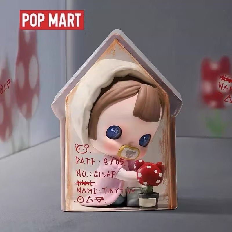 ของเล่นฟิกเกอร์ซีรีส์สีขาวเปิด TINYTINY ของแท้จาก POPMART ชก อย่างเดียวจุ่มมาเอง | Shopee Thailand