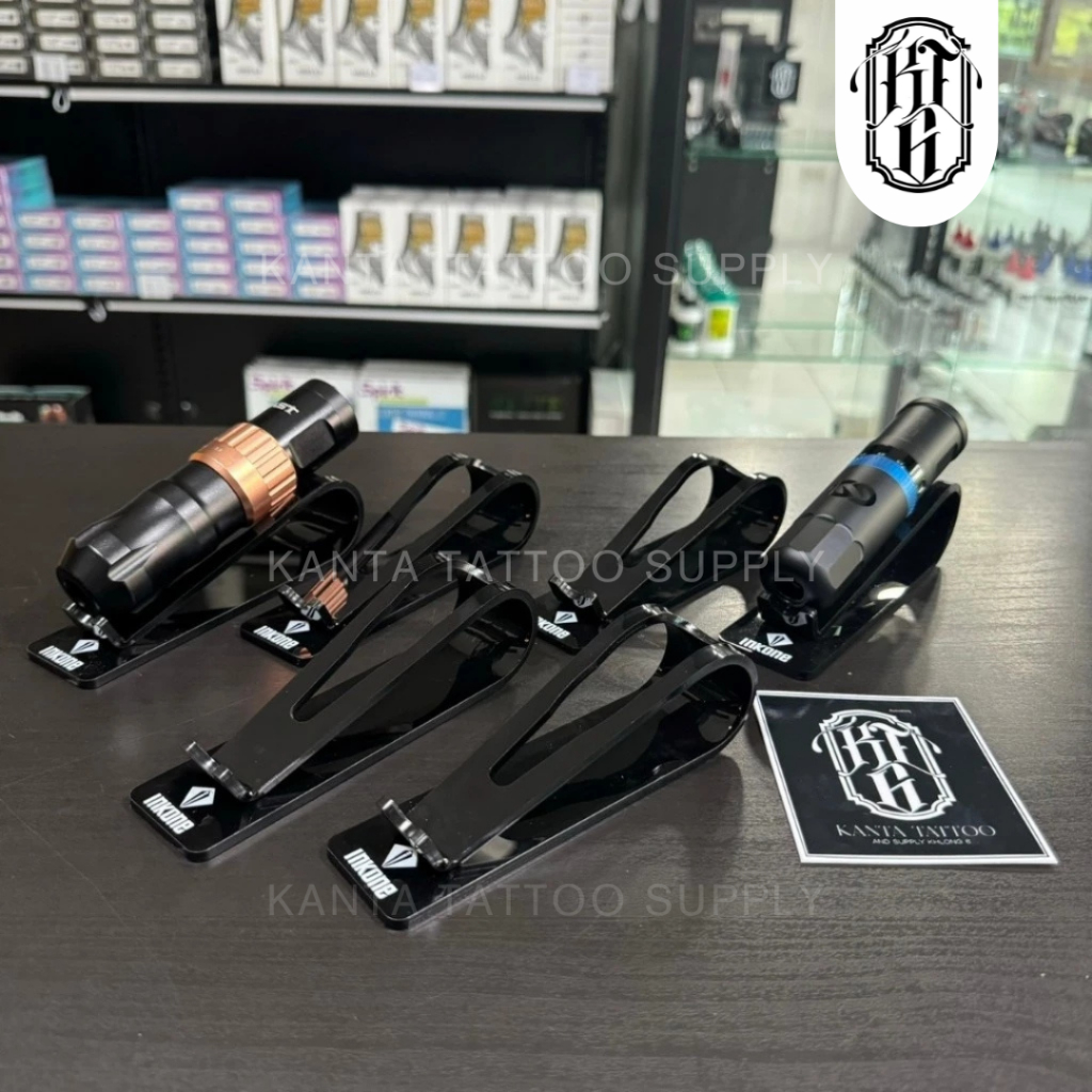 แท่นวางเครื่องสัก INKONE (Tattoo Machine Tray) ป้องกันการลื่นหล่น อะคร ...