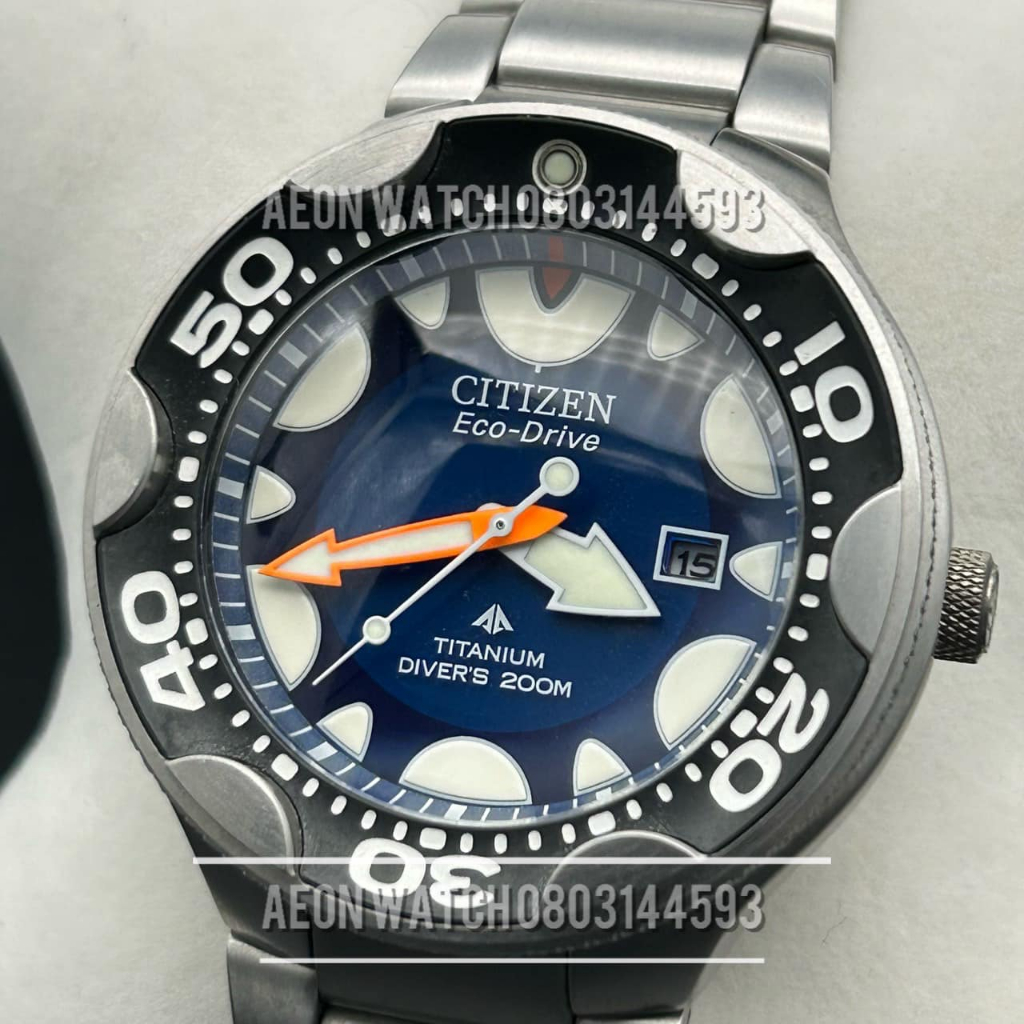 Citizen Eco Drive Promaster titanium diver 200m "Orca" รุ่นนี้ที่เป็น ...