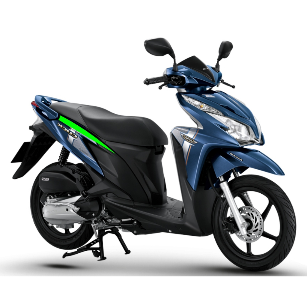 CLICK 125i 2012-2014 สติ๊กเกอร์แต่ง ครอบฝาข้าง CLICK 125i 2012-2014 ...