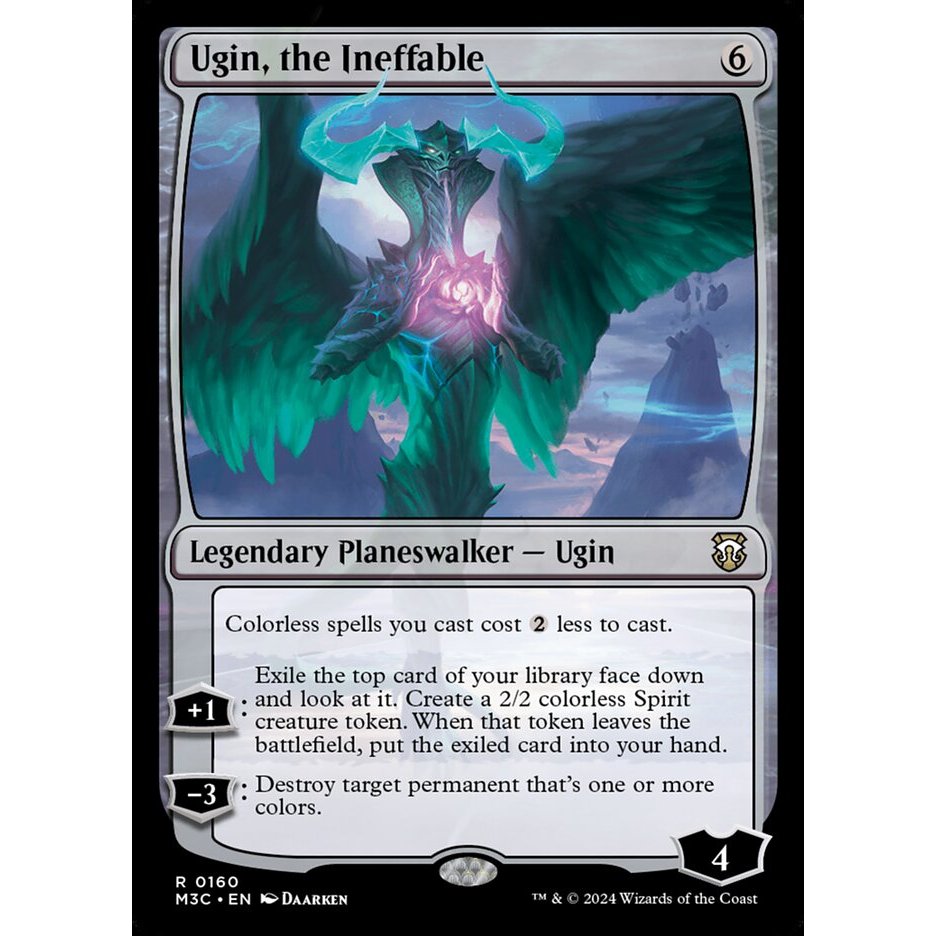 Ugin, the Ineffable M3C, CMM การ์ด Magic the Gathering [MTG] ของแท้ ...