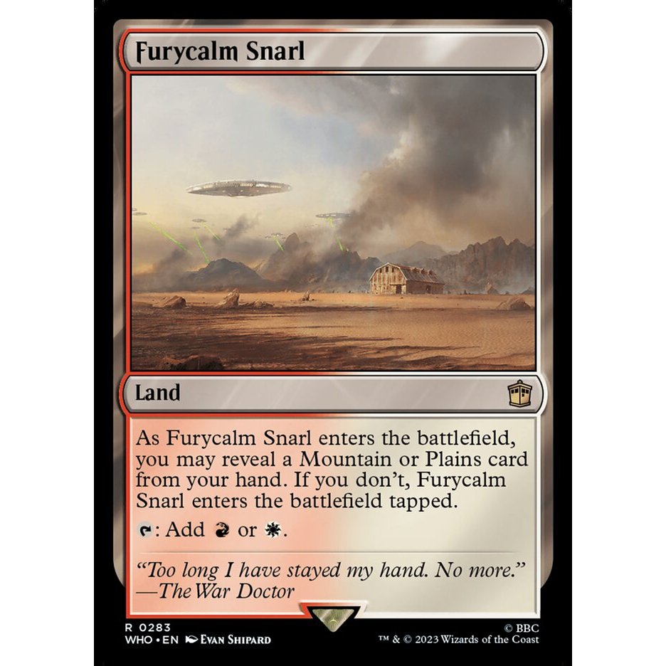 Furycalm Snarl การ์ด Magic the Gathering [MTG] ของแท้ | Shopee Thailand