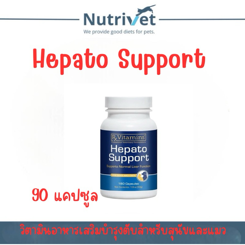 Hepato Support For Dog Cat เฮพพาโต ซัพพอร์ท อาหารเสริมบำรุงตับสำหรับ ...