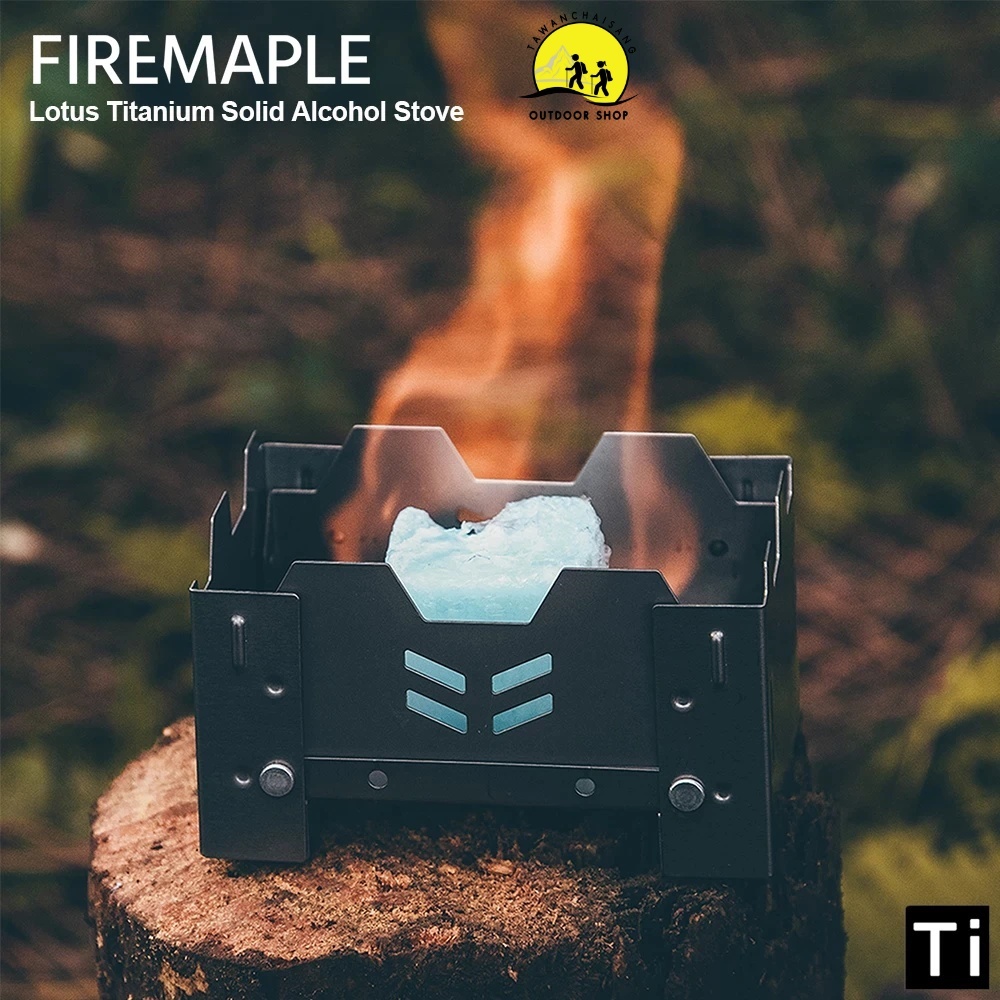 Fire Maple Lotus Titanium Solid Alcohol Stove เตาไททาเนียมใช้สำหรับ ...