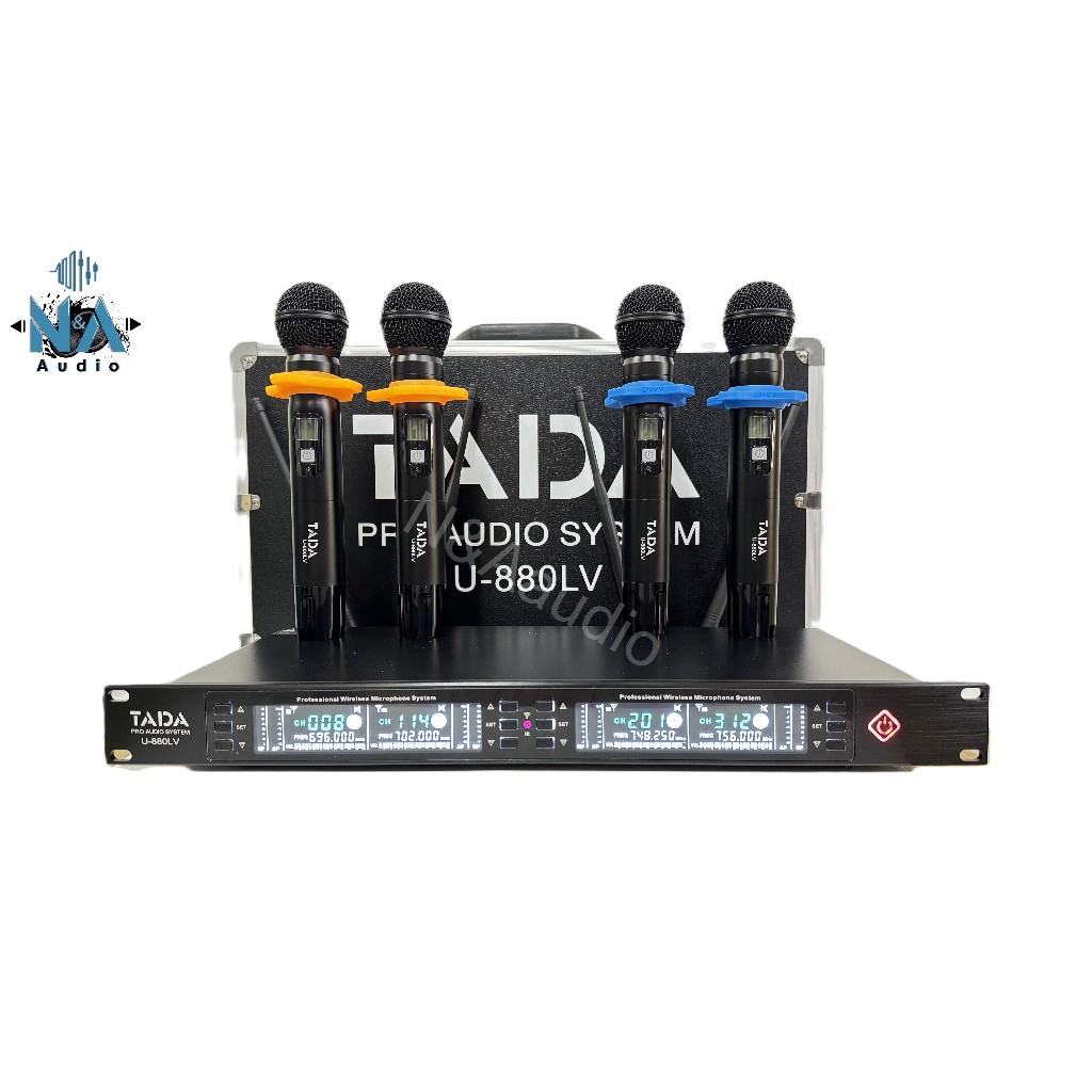 ไมล์ลอย tada U-880LV ไมล์ลอยถือ 4 ตัว ปรับความถี่ได้อิสระ | Shopee Thailand