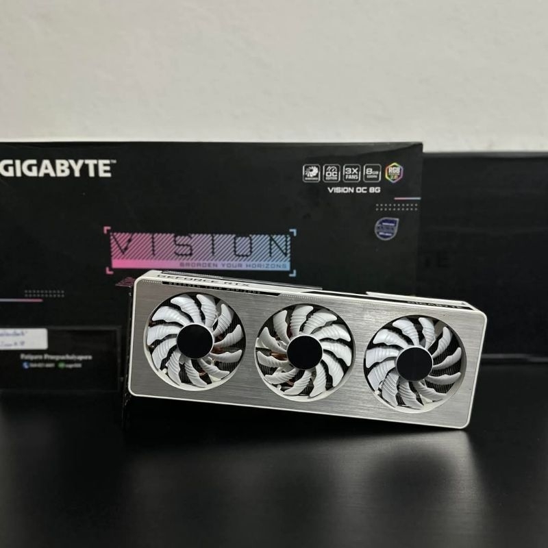GIGABYTE RTX 3060TI VISION 8GB มือสอง | Shopee Thailand