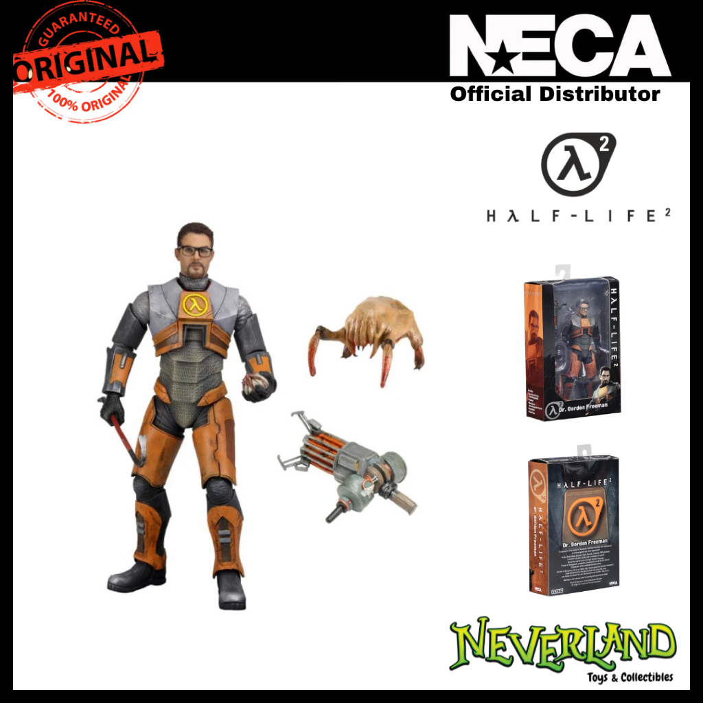 (NECA) Half Life - 7" Action Figure - Gordon Freeman | Shopee Thailand