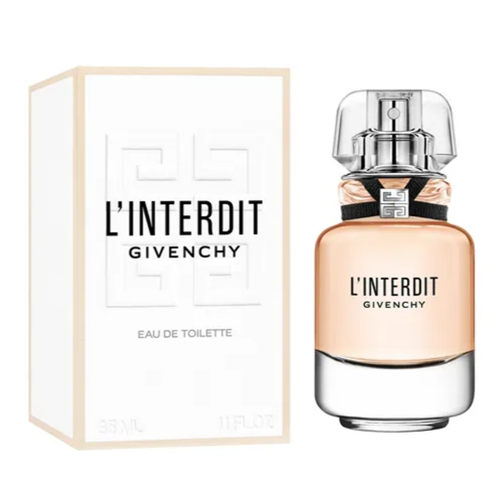 Givenchy L'Interdit Eau De Toilette 22 35ml. จิวองชี่ กลิ่นหอม สดชื่นของซิตรัส ช่อดอกไม้สีขาว ...