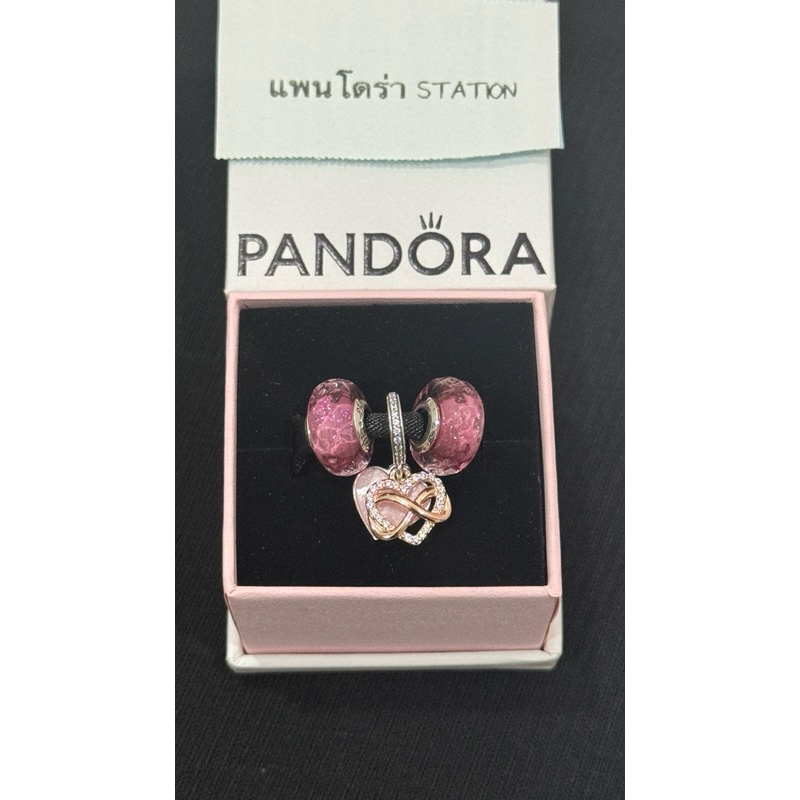 (ของแท้💯 พร้อมส่ง🔥) Pandora Pop Sweet Set แพนโดร่าชุดเซ็ท3 ชิ้น ...