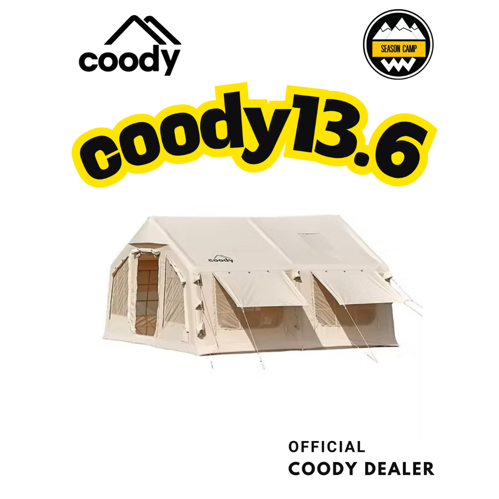 เต็นท์ป่าลม coody 13.68 รับประกันของแท้ (มีประกันศูนย์) | Shopee Thailand