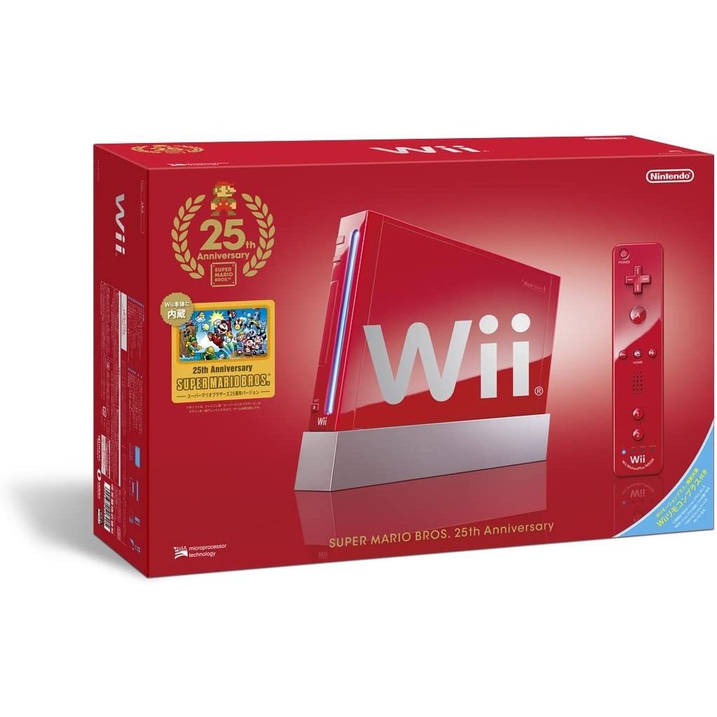 Nintendo Wii Super Mario 25th Anniversary Specification RVL-001 Game ...