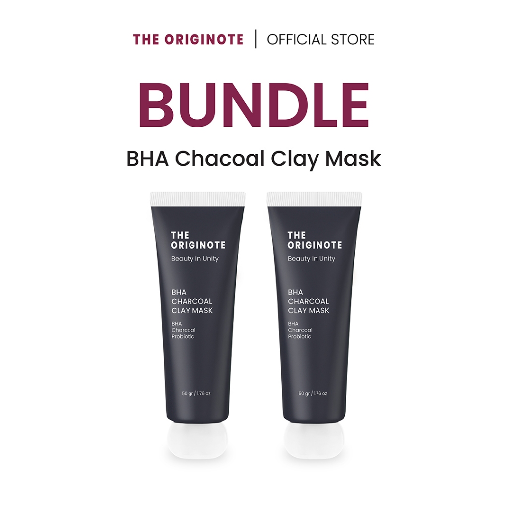 [เซตคู่] The Originote มาส์กโคลนชาร์โคล BHA The Originote BHA Charcoal ...