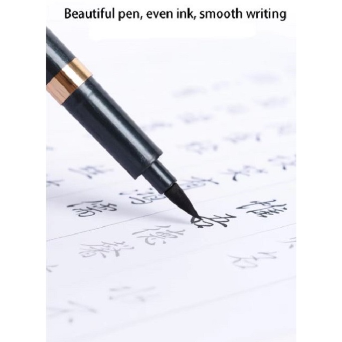 ปากกาเขียนอักษร/วาดภาพ Genvana G0938ขนาด S /Refillable Calligraphy pen ...