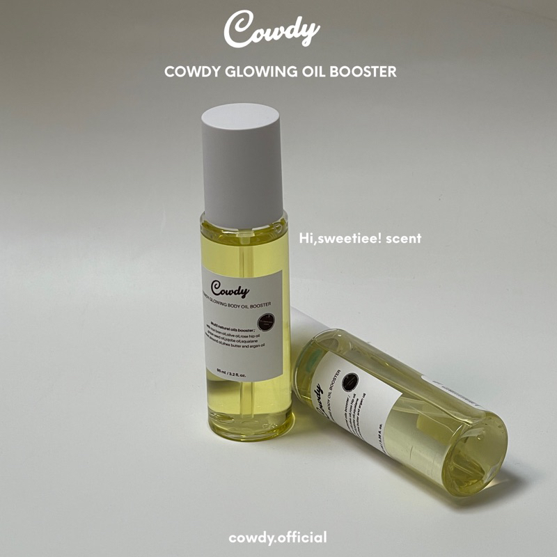 cowdy glowing body oil booster ออยล์บำรุงผิว ขนาด 95ml. | Shopee Thailand
