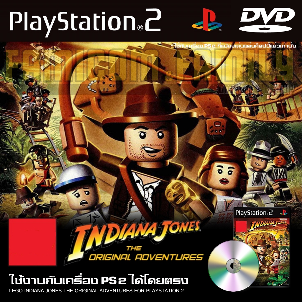 เกม Play 2 เลโก้ Indiana Jones : The Original Adventures สำหรับเครื่อง ...