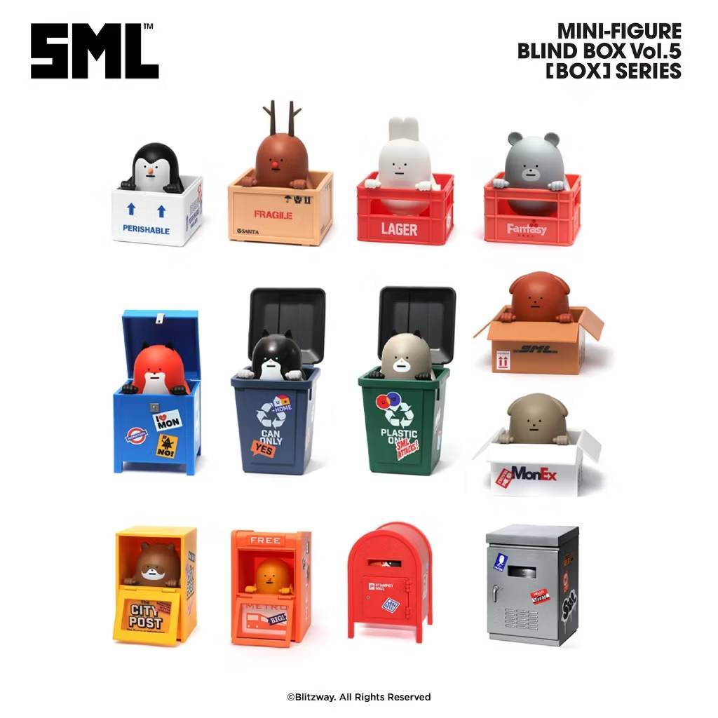SML Mini Figure Blind Box V.5 แบบระบุตัว | Shopee Thailand