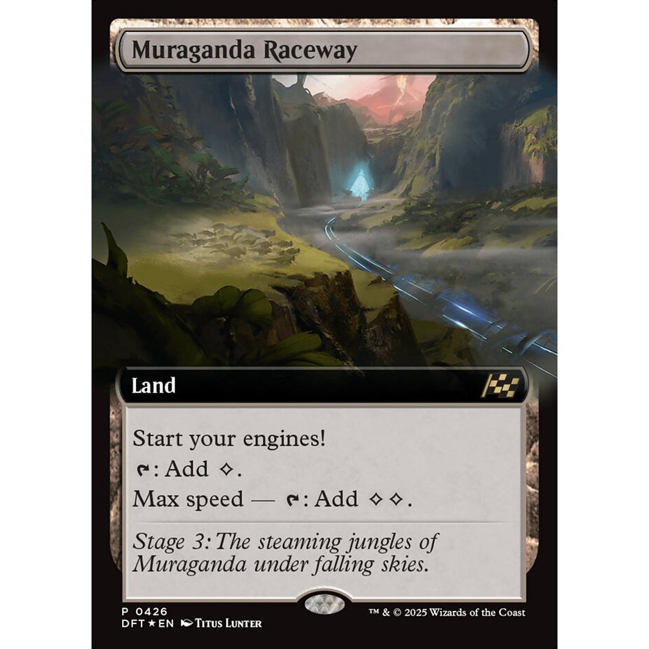 Muraganda Raceway [Foil] DFT Aetherdrift การ์ด Magic the Gathering [MTG ...