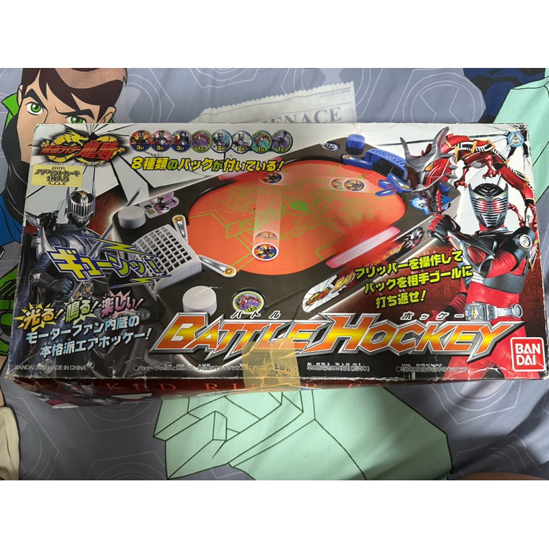Battle Hockey kamen rider kyuki ของเล่นฮอกกี้จากมาสไรเดอร์ริวคิ ...