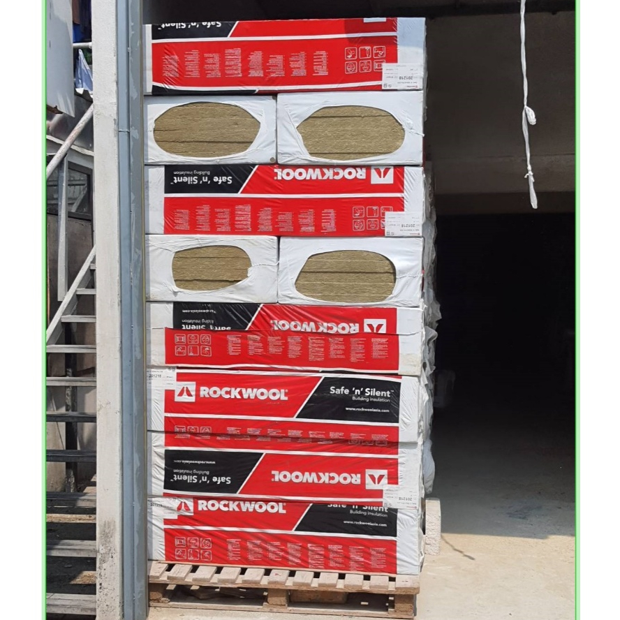 ROCKWOOL ฉนวนกันเสียงและฉนวนกันความร้อน ร็อควูล รุ่น PRO350 (ความหนาแน่น 60kg/m3) 50 x600x1200 ...