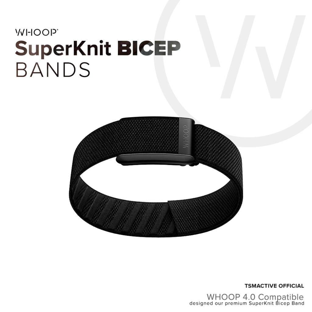 WHOOP Bicep Band (SuperKnit) สายสำรองรัดหน้าแขน สำหรับ WHOOP 4.0 ...