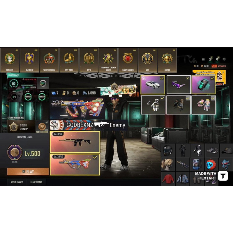 ID PUBG PC พร้อมเล่น ทักแชทก่อนสั่งซื้อ | Shopee Thailand