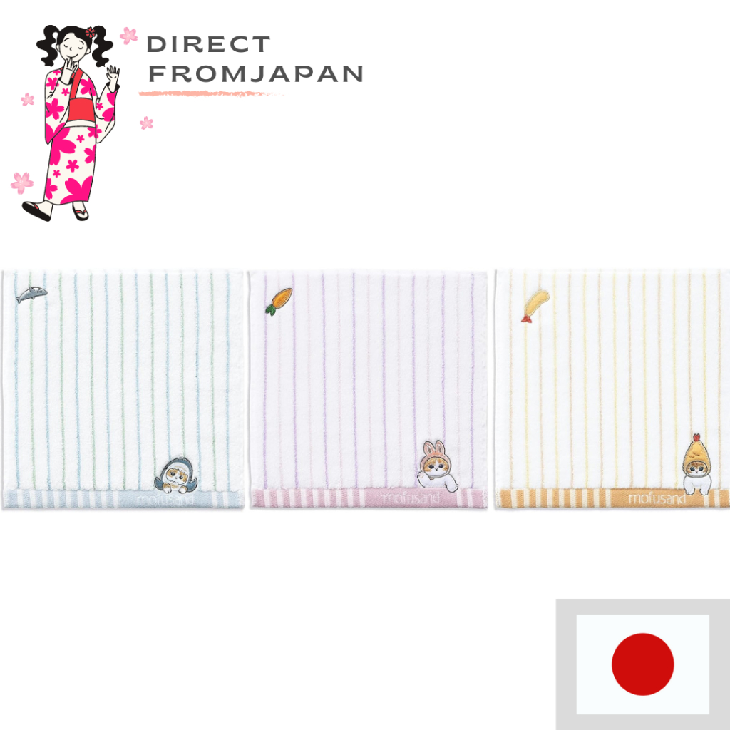 Towel Museum mofusand towel handkerchief Samenyan Ebinyan Usanyan 25× ...