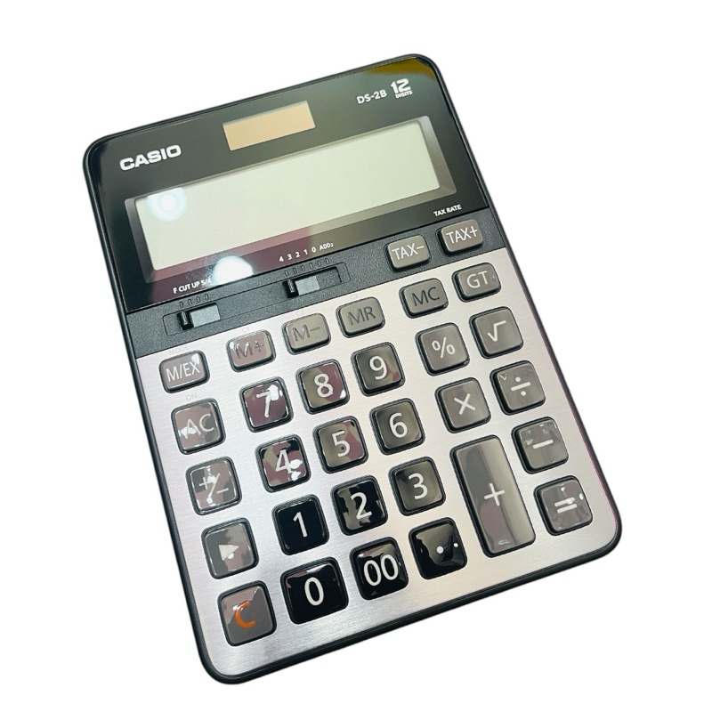 เครื่องคิดเลขตั้งโต๊ะ Casio DS-2B 12 หลัก Heavy Duty Calculator ของใหม่ ...