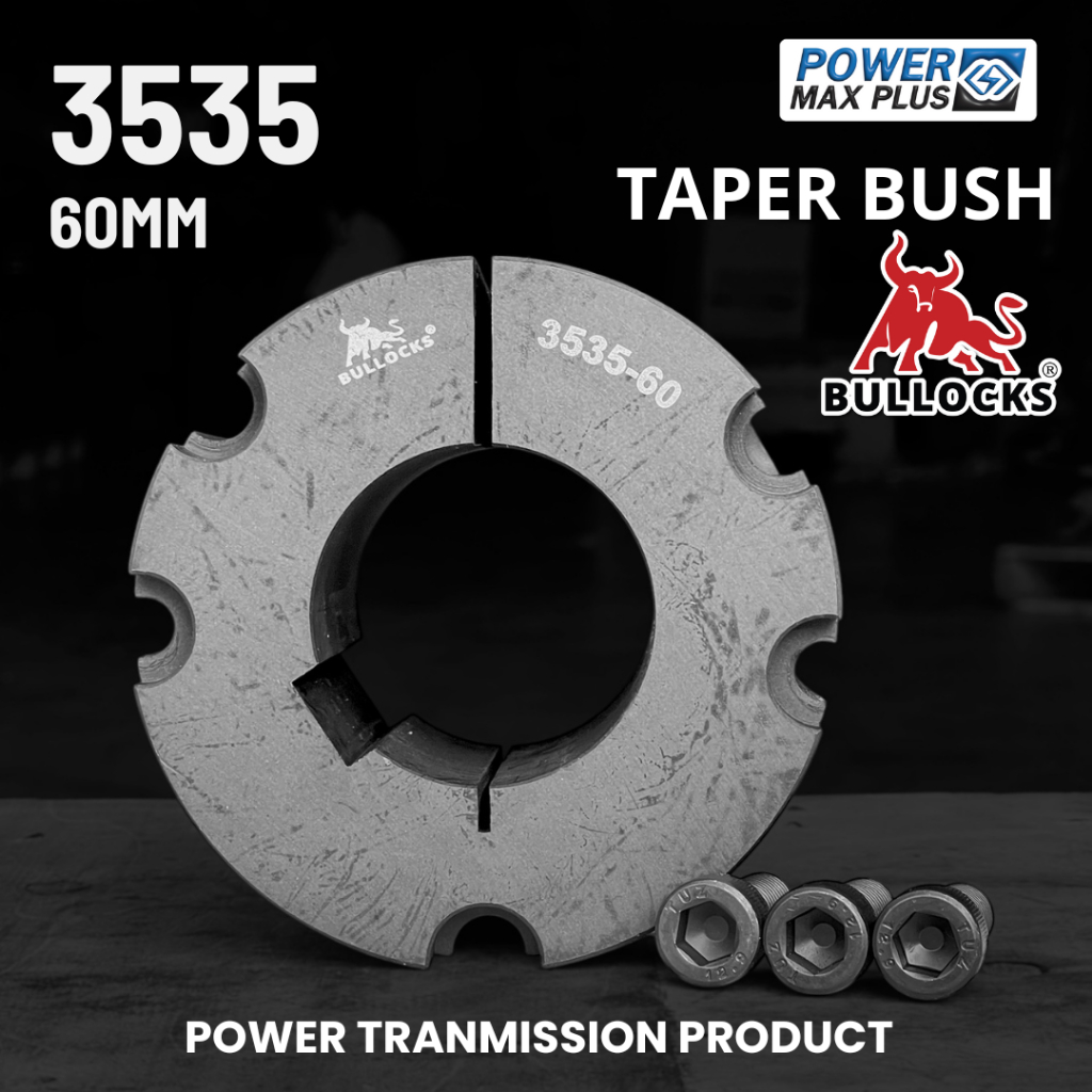 3535 - 60mm แกนเพลามู่เล่ย์/Shaft / เทเปอร์ บูธ/Taper bush สำหรับมู่เลย ...