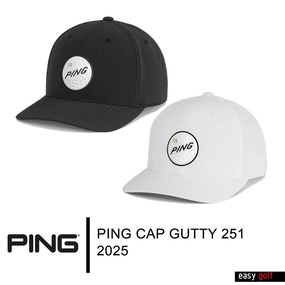 PING CAP GUTTY 251 2025 PING CAP MEN หมวกกอล์ฟ หมวกกีฬาผู้ชาย | Shopee Thailand