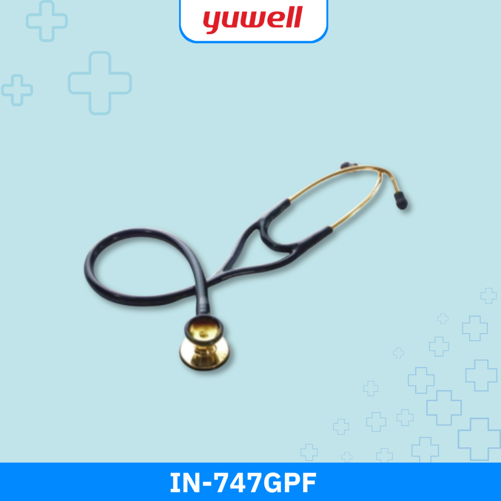 Yuwell Stethoscope ชุดหูฟังการเต้นของหัวใจ รุ่น IN-747GPF หูฟังแบบนิ่ม ...