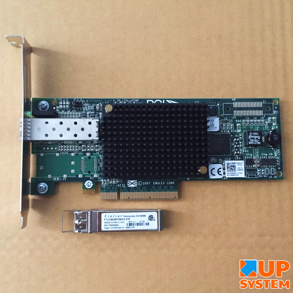 OC855M Dell 8GB Single Port Fibre Channel PCIe Host Bus Adapter (#การ์ด ...