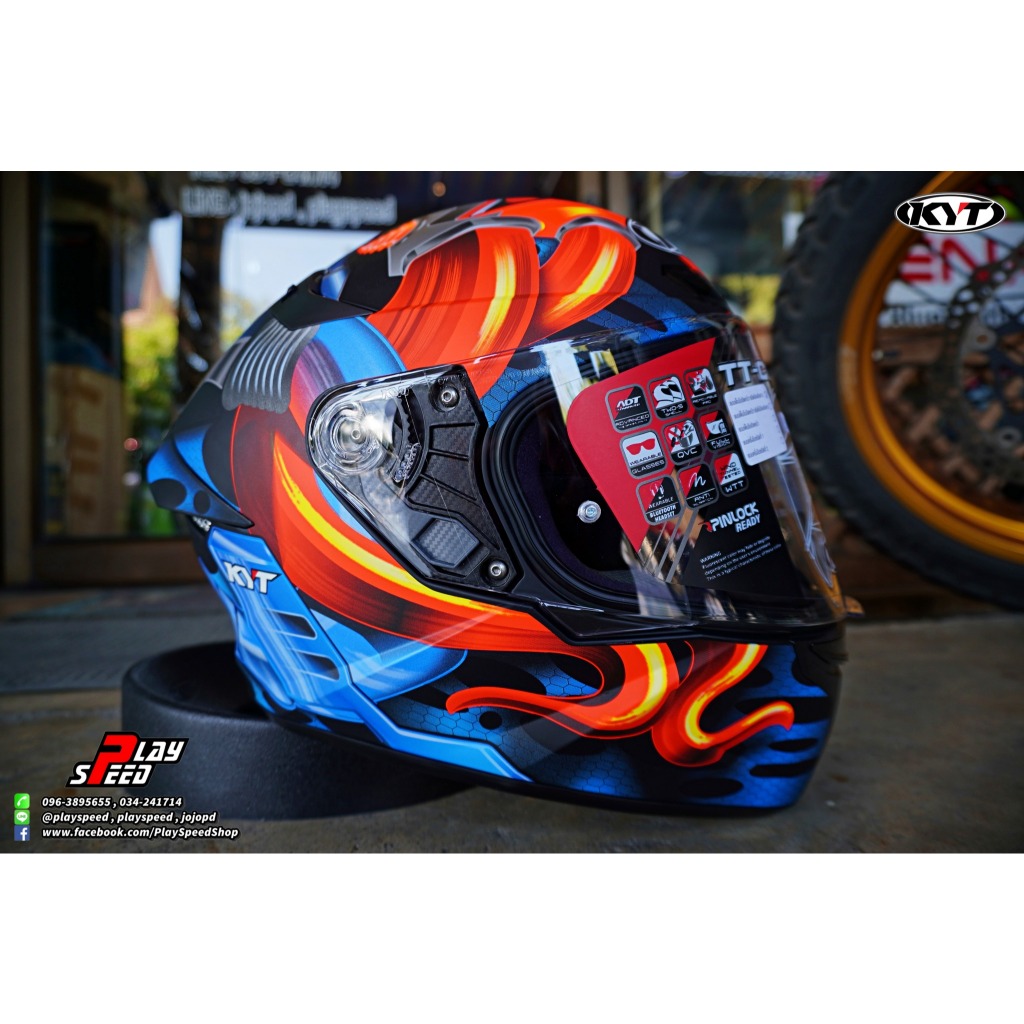 KYT Helmets TT-COURSE : MAGNET | Shopee Thailand