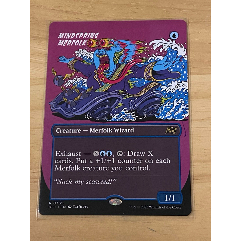 [MTG][DFT] Aetherdrift: Mindspring Merfolk การ์ดแท้ Magic The Gathering | Shopee Thailand