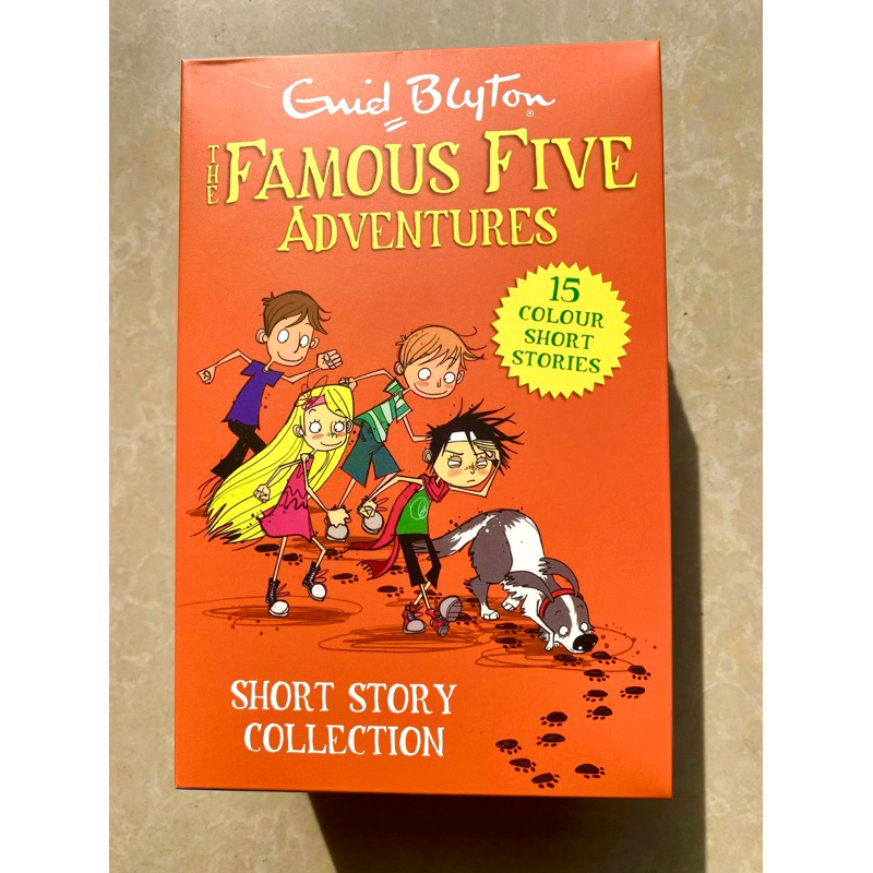 The Famous Five Adventures Short Story Collection 1-15 Books Set - No ...