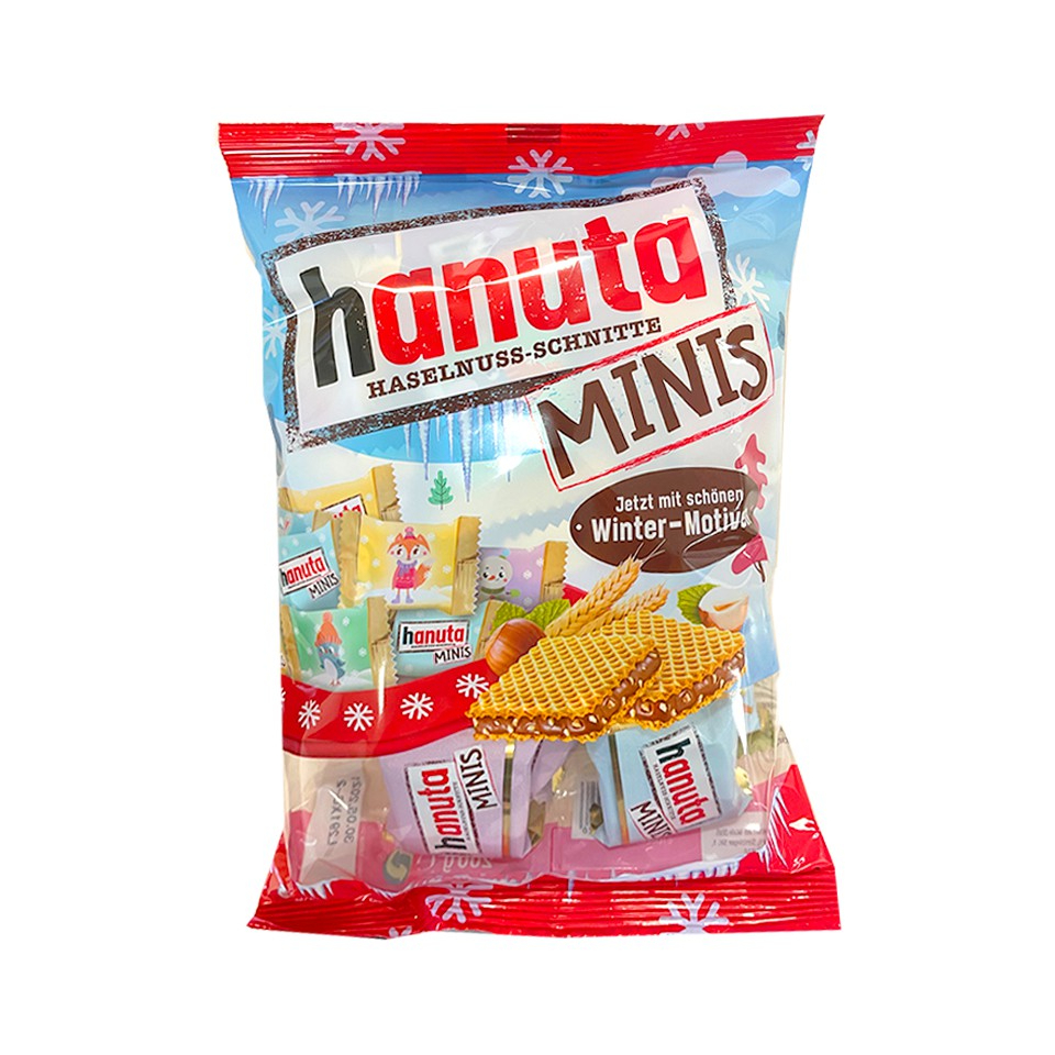 ขนมเวเฟอร์ Hanuta minis By ferrero 200g จากเยอรมัน Exp.31/05/25 ...