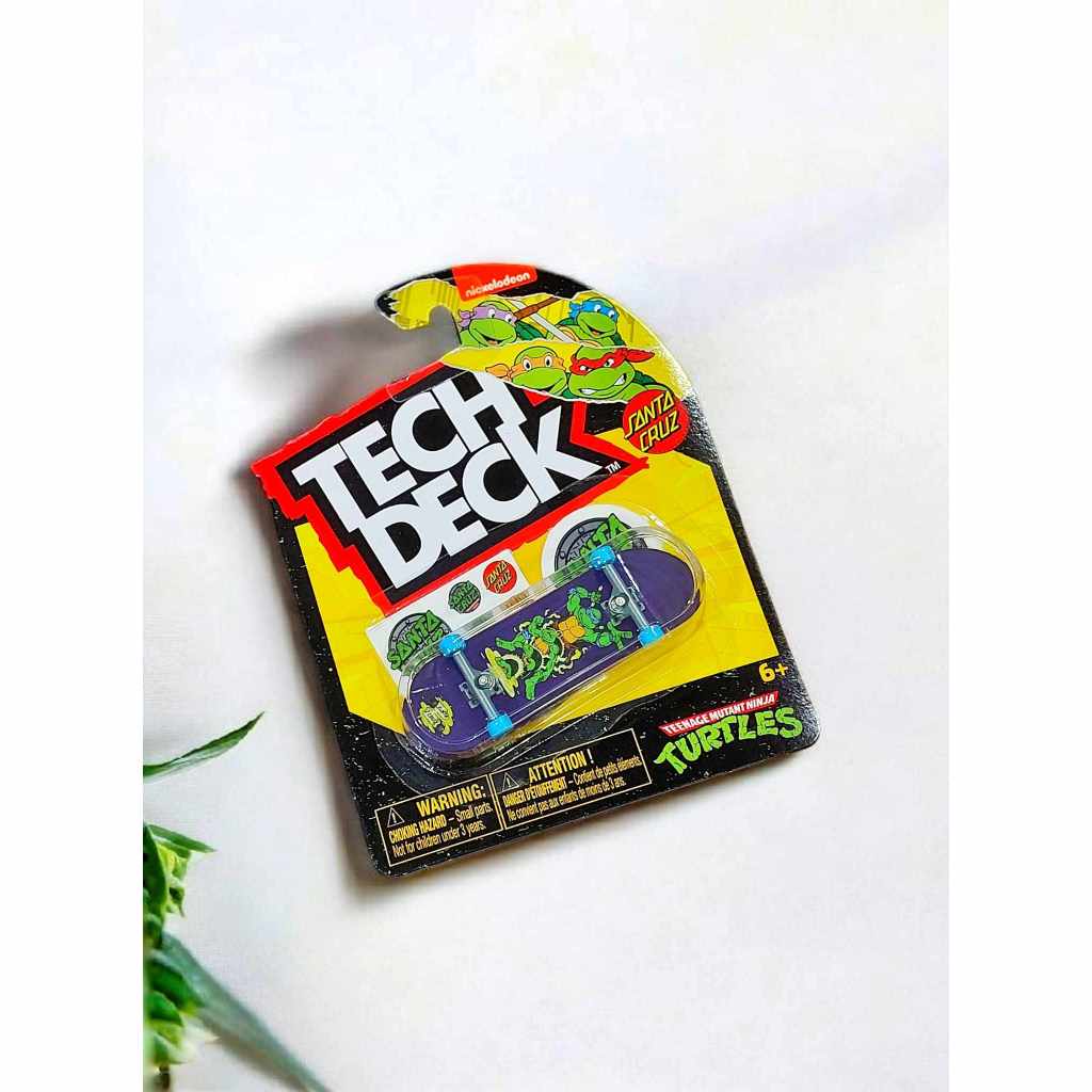 TECH Deck Fingerboard Santa Cruz x TMNT B | Shopee Thailand