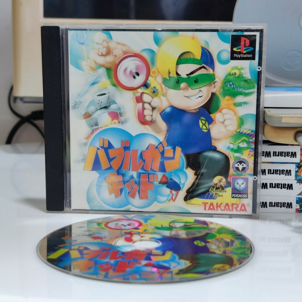 BUBBLEGUN KID [PS1] [bootleg] แผ่นก๊อปปั้ม เทสแล้ว เล่นได้ตามรูป ...