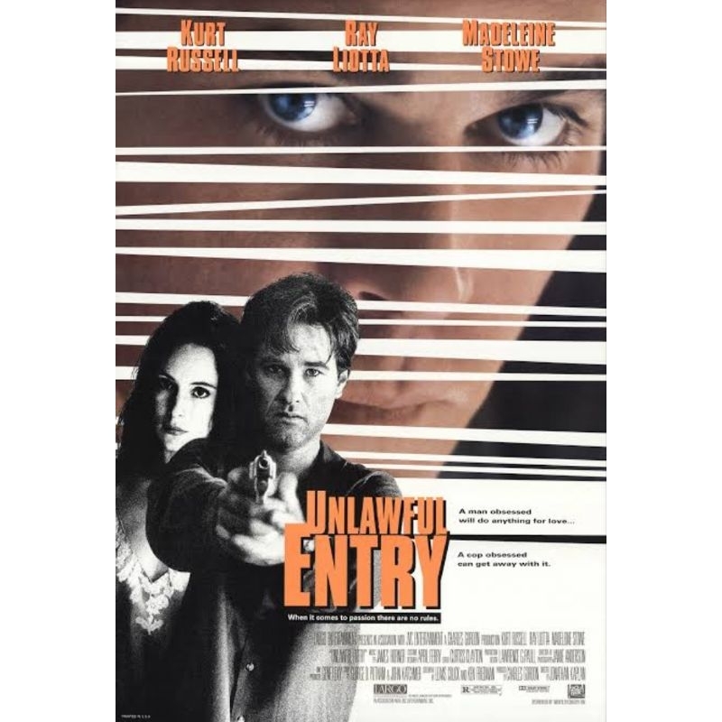 Blu-ray+DVD ปก+สกรีนแผ่น Unlawful Entry (1992) ฉุดหัวใจด้วยความตาย ...